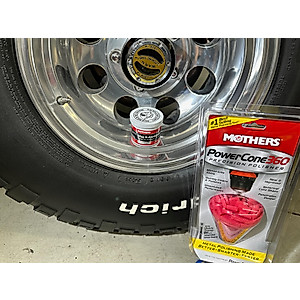 Mothers 05146 PowerCone 360 Metal Polishing Tool, Single Unit