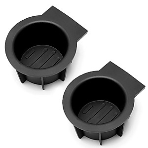 F-150 Cup Holder Insert Compatible with Ford F-150 2004-2008 with Flow Through Console,2009-2014 F150 Without Flow Through Console, Replacement Front Center Console Cup Holder