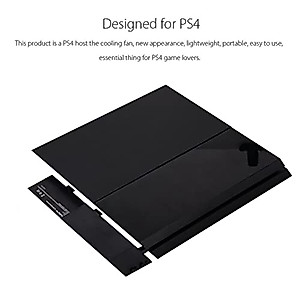 SOLUSTRE Coolers 3pcs Console for Control Cooler Fan Temperature Cooling Black Turbo Fan