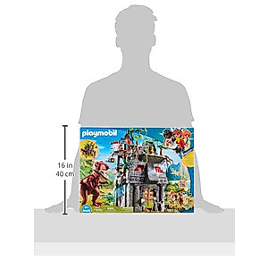 Playmobil Hidden Temple with T-Rex Building Set, Multi