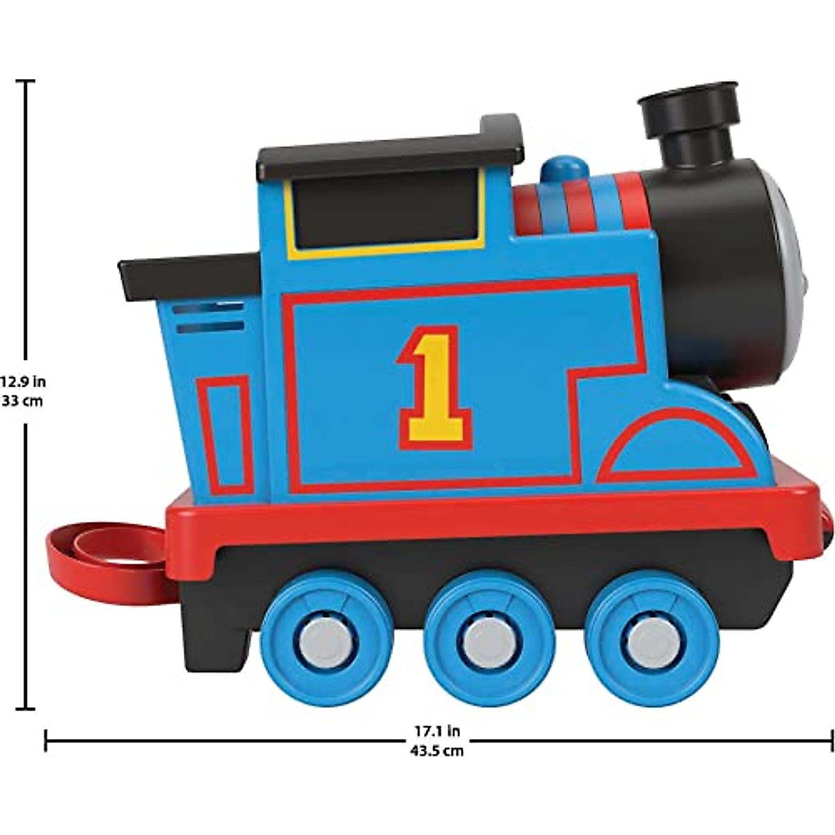 Thomas & Friends Pull-Along Toy Train for Kids Biggest Friend Thomas with Storage for Preschool Kids Ages 2+ Years