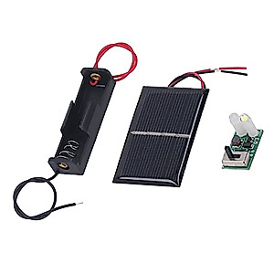 Solar Light Control Panel, 1.2V Lightweight Solar Lamp Control Board Kit Constant Current Drive for Garden