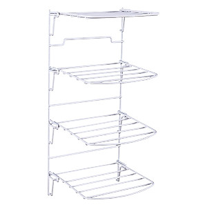 SWRDHJ Kitchen Wall-Mounted Fruit and Vegetable Preparation Tray with Vegetable Stacking Storage Rack, hot Pot Tray Multi-Layer Classification Tray Fruit Preparation Tray Food Vegetable Tray Rack