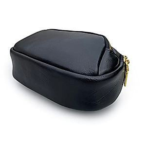 Leather Bags Purses and Handbags Shoulder Bags for Women Soft Leather Ladies Crossbody Bag Top handle satchel Bag Mini Bag (Black)