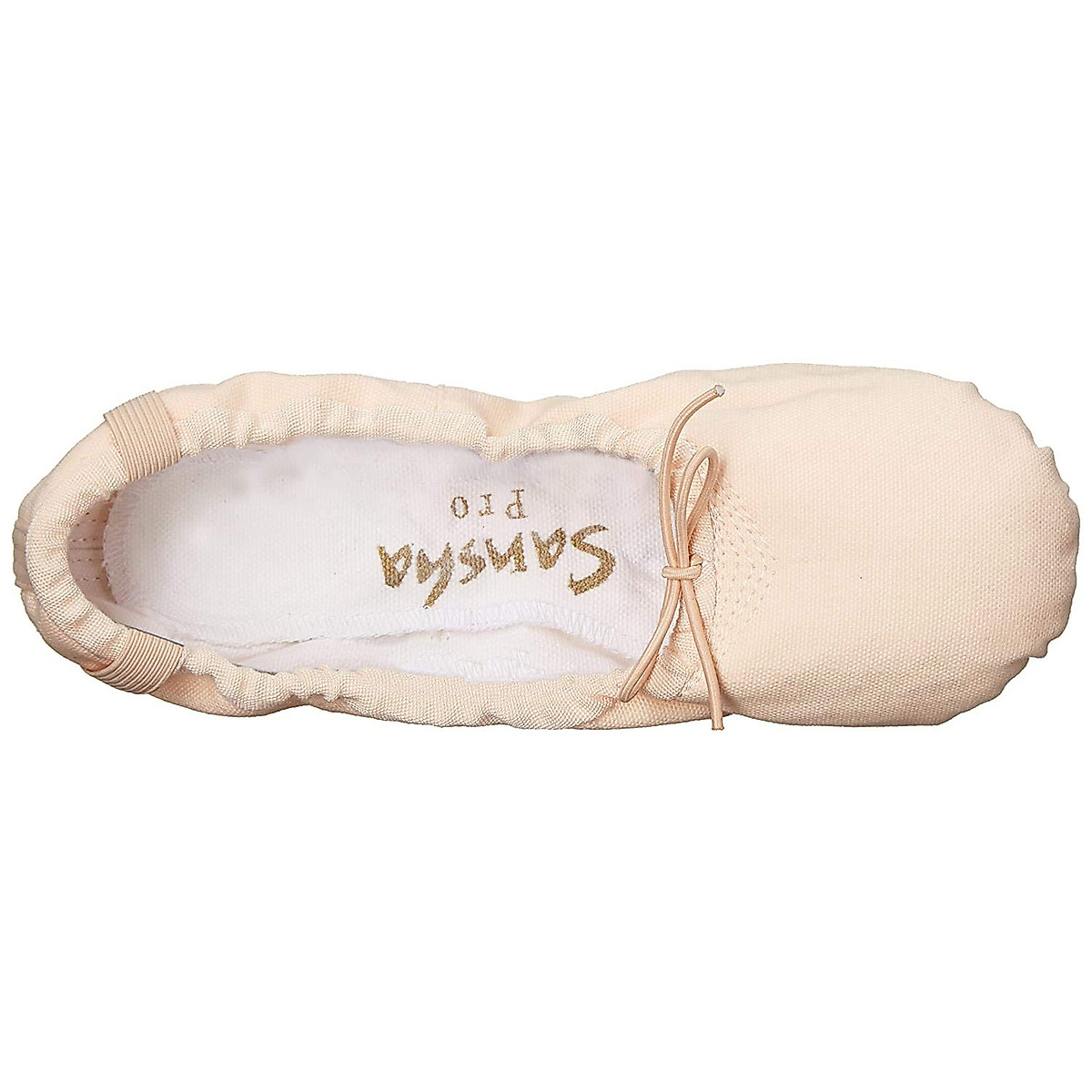 SANSHA mens Pro 1 Canvas Ballet Slipper dance shoes, Light Pink, 9 Women 7 Men US