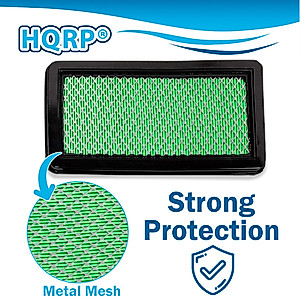 HQRP 2-Pack Filter Combo (Cartridge + Pre-Filter) Compatible with Honda 06172-Z0A-305, 17211-Z0A-013, 17218-Z0A-810, 17218-Z0A-000, 17211-ZOA-013, 17211-Z0A-003 Replacement