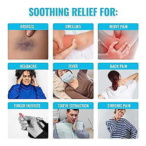 ICEWRAPS 12"x21" Extra Large Ice Pack with Soft Fabric Cover | Clay Ice Pack for Physical Therapy | Soft Ice Packs for Injuries Reusable Blue