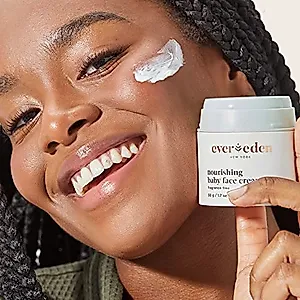 Evereden Nourishing Baby Face Cream 1.7 oz | Fragrance-Free & Non-Toxic | Plant-Derived Ingredients