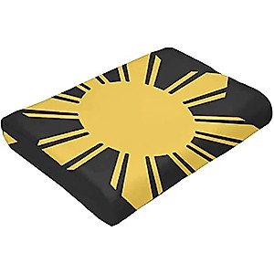 Philippines Filipino Pinoy Flag Blankets and Throws Twin Large Blanket Warm Soft Blankets for Couch Bed Sofa Travel Plush Blanket All Season for Women Men