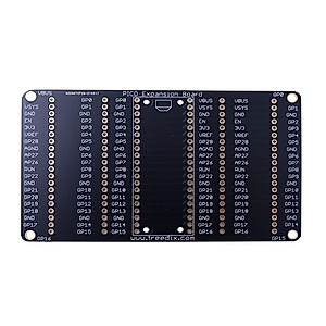 Treedix Compatible with Raspberry Pi Pico GPIO Expander External Expansion Board with 1.14inch Pi Pico LCD Screen Three Sets of 2x20 Male Header for Connecting More Expansion Modules