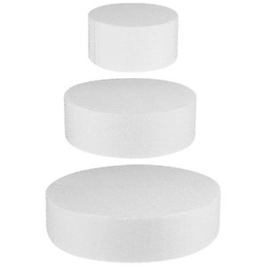 3pcs Prosthetic Foam Cake Model Cupcake Dummies Foams Cake Model Simulated Dummy Cake Baking Cake Dummies Cake Prop Cake Model Diy Cake Model Cake Dummy 7c Prosthesis Wedding White