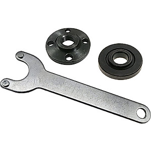Angle Grinder Wrench Spanner Metal Lock Nut for Compatible with Dewalt Makita 193465-4 Bosch Black & Decker Ryobi