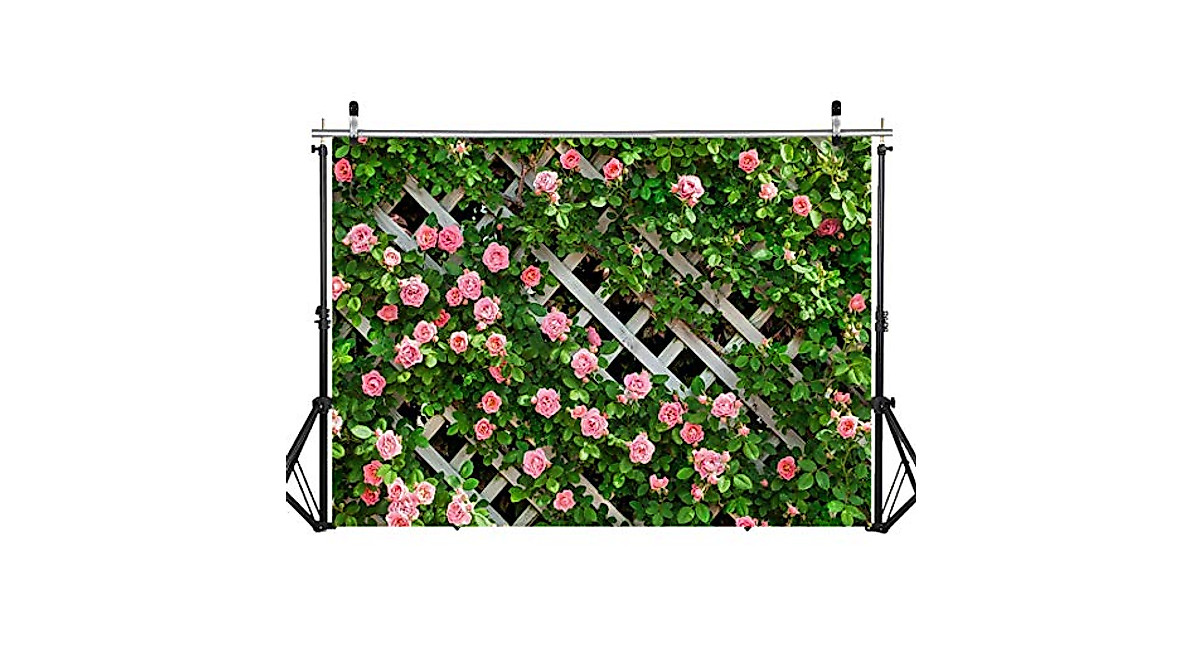 Spring Flowers Photo Backdrop 7x5ft - Party & Wedding Decor