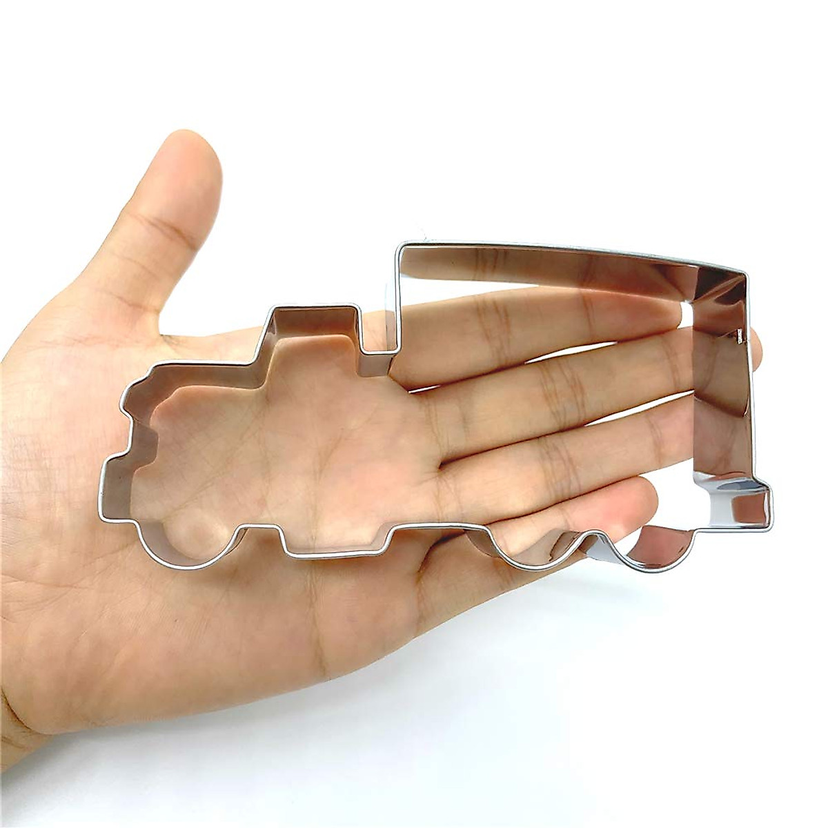 LILIAO Truck Cookie Cutter - 4.8 x 2.3 inches - Stainless Steel