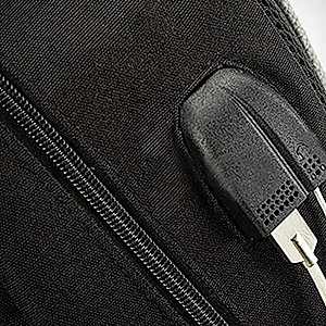 Toilet Bound Hanako Kun Backpack Bookbag Schoolbag Travel Daypack with USB Port (Red1) Large