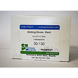 Blotting Boxes, Medium-Rectangle, Black, 9 x 6.5 x 2.5cm, 5 Boxes/Unit