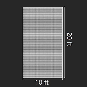 Alpurple Insect Bird Barrier Netting Mesh- 20 x 10 Feet Garden Bug Netting Plant Cover for Protect Plant Fruits Flower from Insect Bird Eating