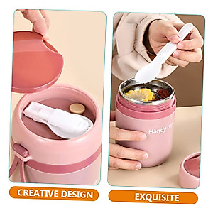 Zerodeko 5pcs mini breakfast cup kids insulated water bottle vacuum insulated water bottle insulated soup insulated breakfast cup insulated food jar portable Warming Soup child