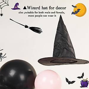 Pink Black Silver White Halloween Balloon Garland Kit 130Pcs With Starburst Ghost balloon and wizard Hat for Girl baby shower Happy boo day spooky one Birthday Party Decoration