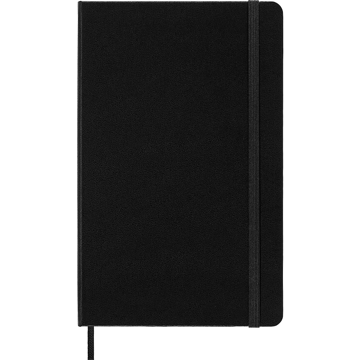 Moleskine Classic Notebook, Hard Cover, Large (5" x 8.25") Squared/Grid, Black, 240 Pages