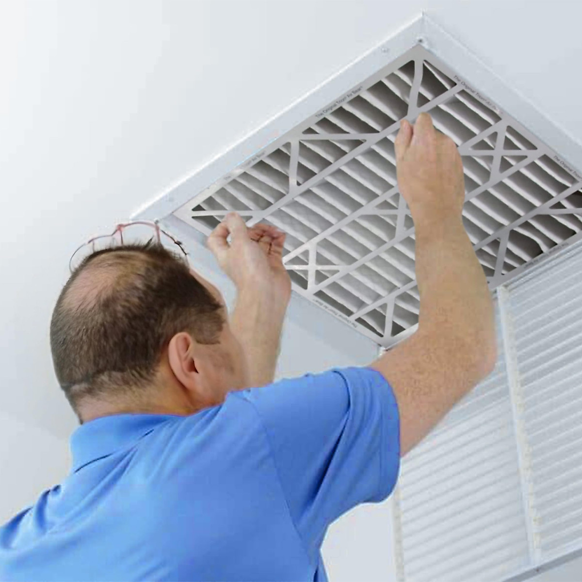 Trion 3 Pack Pleated Air Filter, Air Bear MERV 11 for HVAC/Furnace, 20x25x5 in.