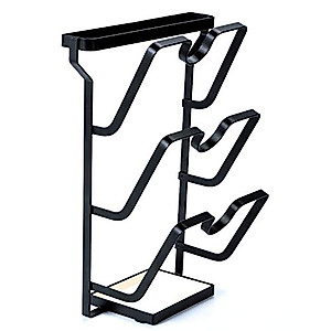 Pot Rack Punch-free Wall-mounted Kitchen Cutting Board Rack Cutting Board Rack Household Chopping Board Shelf Pot Lid Storage Rack