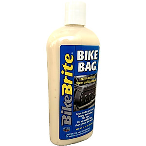 Bike Brite MC00048 Bike Bag Leather and Vinyl Cleaner and Conditioner - 12 fl. oz, Beige