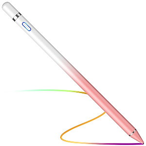 Active Stylus Pens for Touch Screens, Digital Stylish Pen Pencil Rechargeable Compatible with Most Capacitive Touch Screens