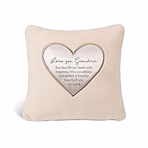 Pavilion Gift Company 16" x 16" Love You Grandma Plush Throw Pillow, 1 Count (Pack of 1)