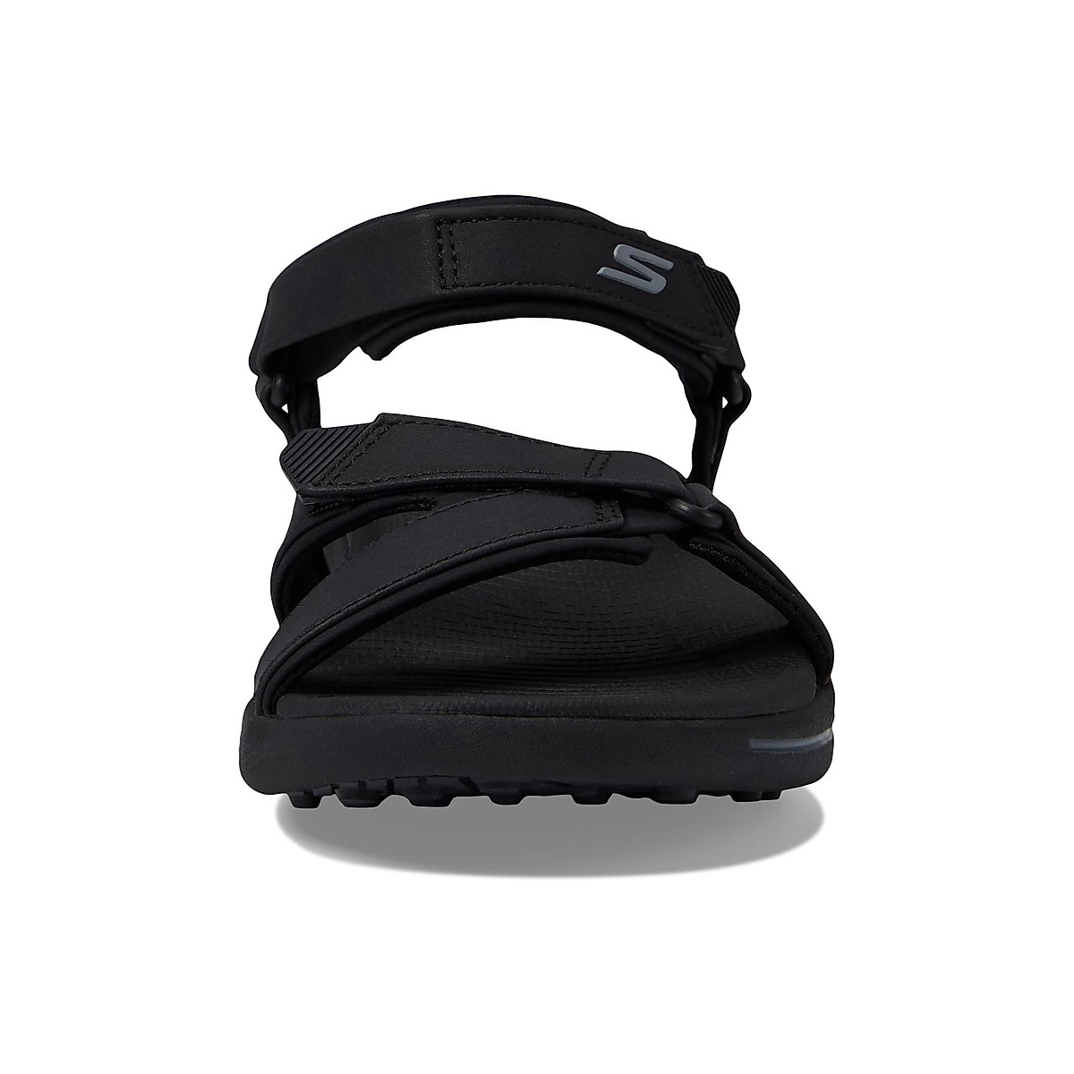 Skechers Women's Arch Fit Spikeless Golf Sandal Sneaker, Black, 12