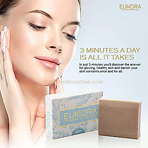 Eumora Facial Cleansing Moor Clay Soap with Shea Butter