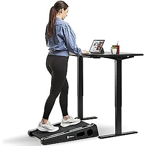 Lifepro Smallest Portable 30in Walking Pad Under Desk Mini Treadmill, Under Desk Small Work Desk Compact Mini Treadmill - Max Speed 3 MPH, 220 Lbs Max Weight, Home & Office Mini Walking Pad Treadmill