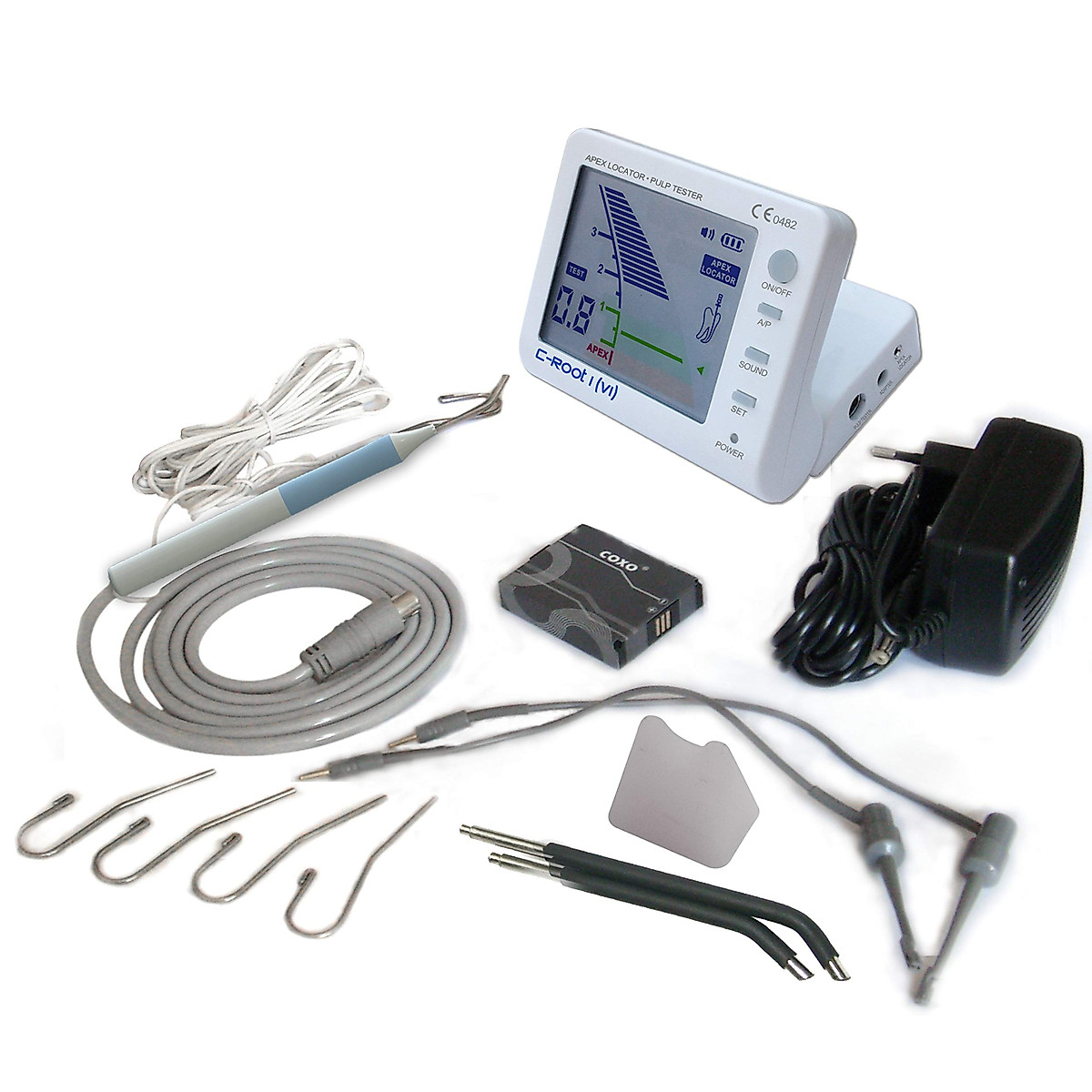 Supershu Root Canal Apex Locator and Pulp Tester C-Root I(VI)