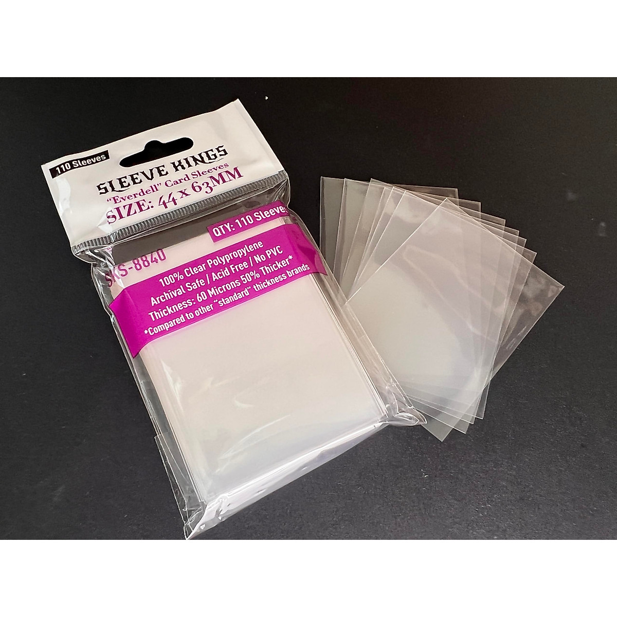'Everdell Mini Compatible Sleeves (44 X 63 MM) -110 Pack, 60 Microns