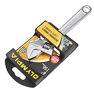 Olympia Tools Adjustable Wrench, 6 Inches, 01-006
