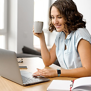 DYKEISS Sport Slim Silicone Band Compatible for Apple Watch Band 38mm 42mm 40mm 44mm, Thin Soft Narrow Replacement Strap Wristband for iWatch Series 5/4/3/2/1 Women & Men (Smoke Violet, 38mm/40mm)