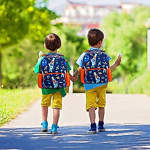 RHCPFOVR Preschool Backpack for Kids Boys Girls Toddler Backpack Kindergarten Lightweight School Bookbags for Age 2-5 Years