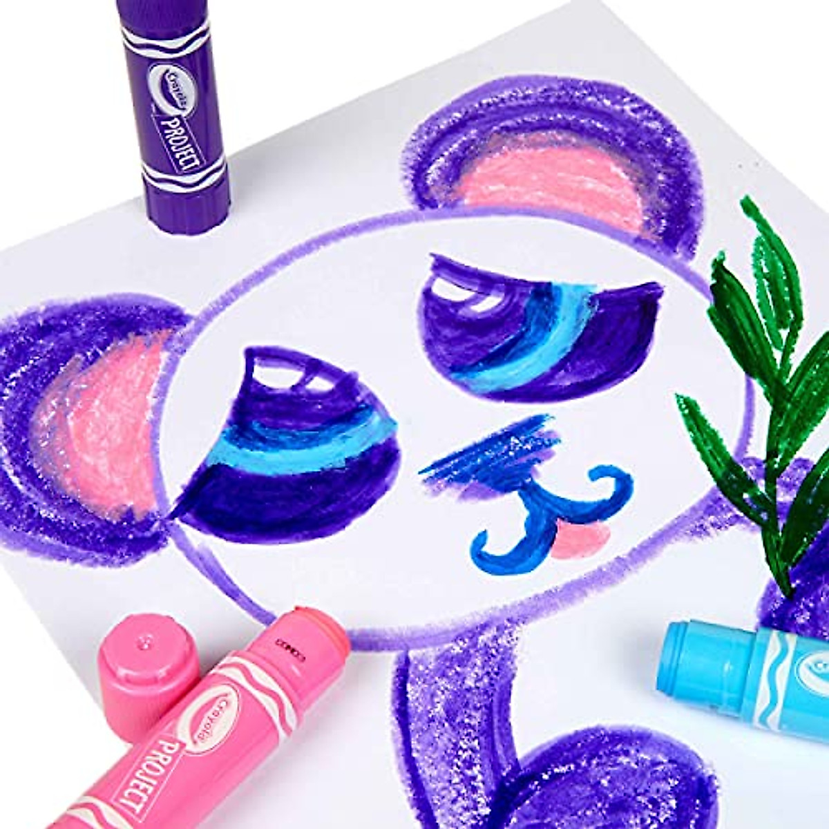 Crayola Project: Quick Dry Paint Sticks 12ct [Amazon Exclusive]