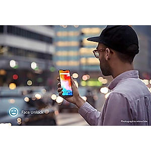 OnePlus 6 A6003 Dual-SIM (64GB Storage | 6GB RAM) (GSM Only, No CDMA) Factory Unlocked 4G Smartphone (Mirror Black) - International Version/No Warranty