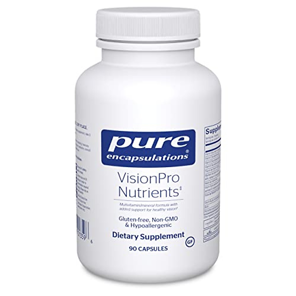 Pure Encapsulations VisionPro Nutrients | Hypoallergenic Multivitamin/Mineral Complex for Maintaining Healthy Vision | 90 Capsules