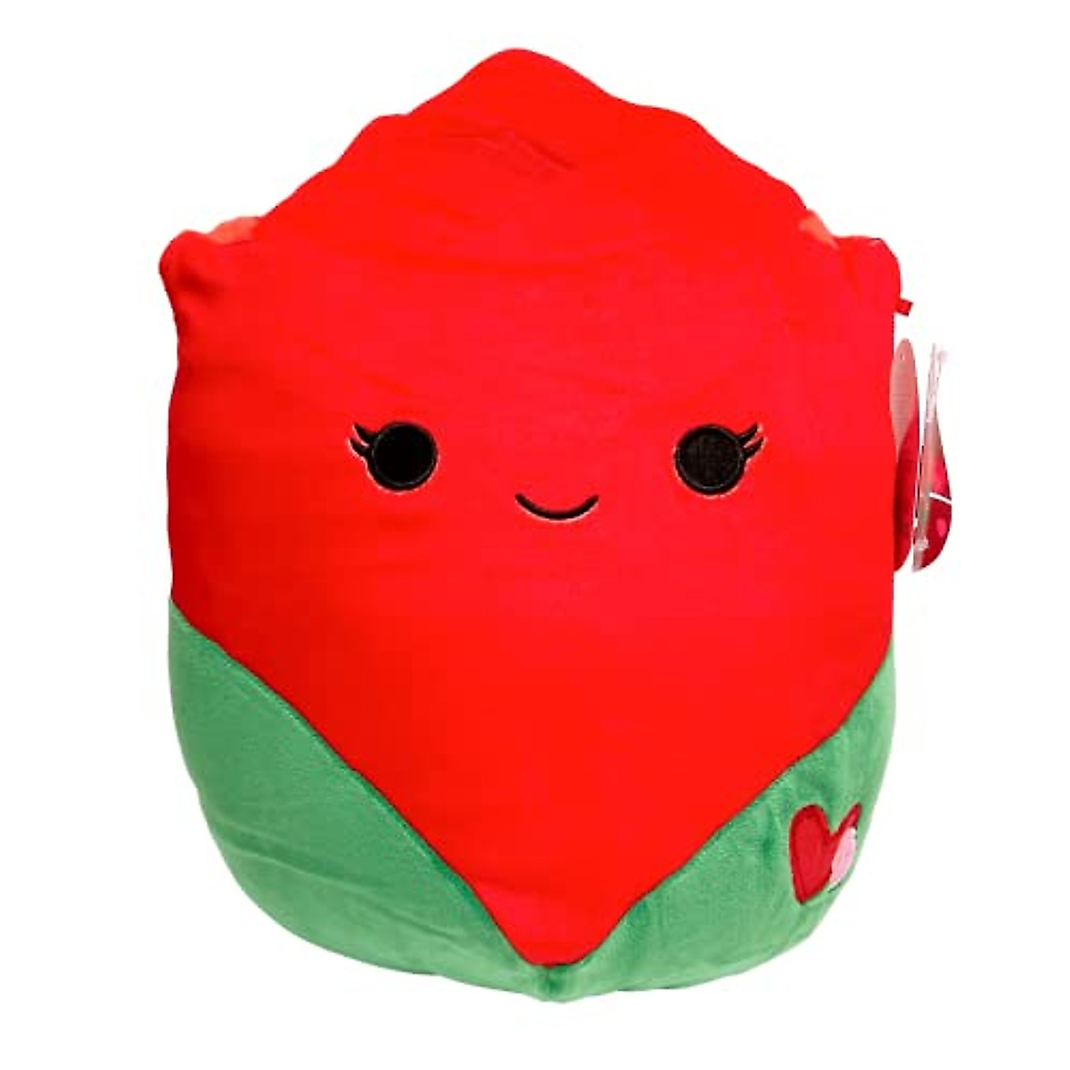 Squishmallows Kellytoy Valentines D Squad Plush Toys Soft Plush Animal (8" Walsh The Rose)
