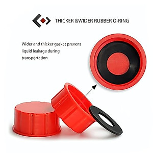 Caps Replacement Coarse Thread Caps For Storage Transportation Fuels Leak Prevention