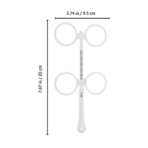 Baluue ±25 Optical Flipper Flip Trial Lens Confirmation Optometry Instrument