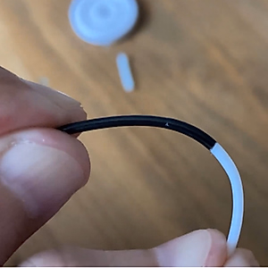 WECREZAR 3D Printer Filament Connector Filament Welder for Filament 1.75mm PLA, Black