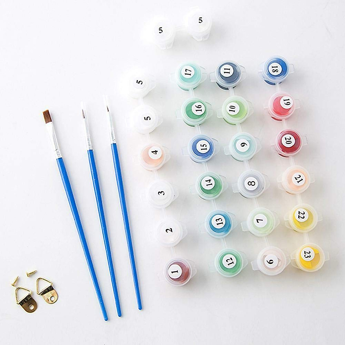 JynXos DIY Oil Painting Paint by Number Kit for Adults, Paint Quantity,Water Football Soccer Art Toolkit - Quality Children's Crafts