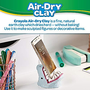 Crayola Air Dry Clay for Kids, Natural White Modeling Clay, 5 Lb Bucket [Amazon Exclusive]