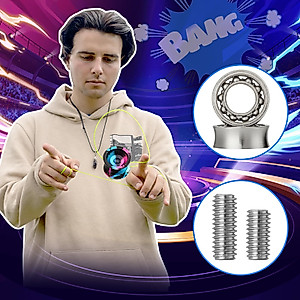 Hksod Yoyo Accessory Sets,Yoyo Replacement wiht Unresponse and Response yoyo Bearing,Yoyo Bearing Remover Tool Yoyo Ball R188kk Bearing Yoyo Yo yo s for Kids Bearing