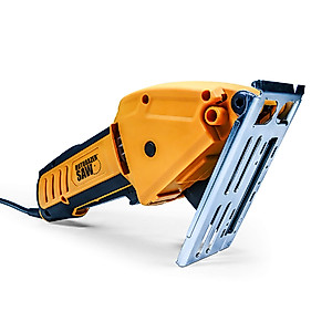 Official ROTORAZER Compact Circular Saw Set DIY Projects -Cut Drywall, Tile, Grout, Metal, Pipes, PVC, Plastic, Copper, Carpet w Blades, Dust Collector & Case AS SEEN ON TV