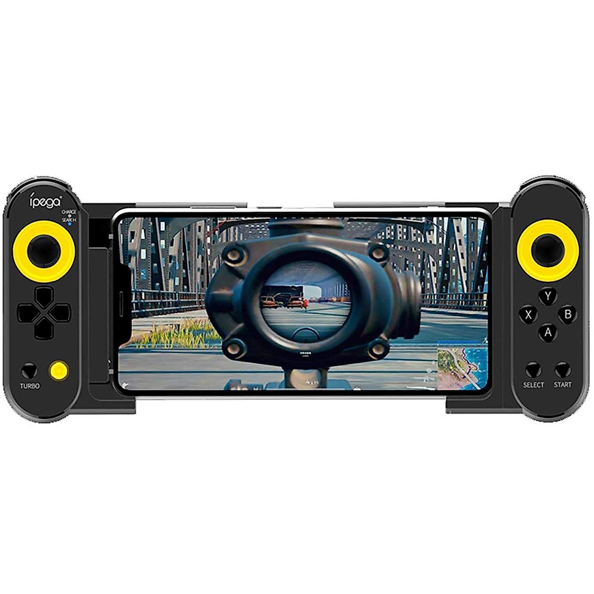 IPGEA PG-9167 Mobile Controller, Wireless 4.0 Gamepad Joystick Telescopic Game Controller Compatible Galaxy S10/S10 & Galaxy A51 Note 9 Phone XR XS Phone 11 Most iOS/Android Smart Phone Tablet PC