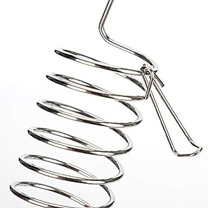 2Pcs Parrot Food Holder, Bird Feeder Toy Small Animal Fruit Holder Stainless Steel Vegetable Skewer Foraging Hanging Feed Tool for Parrots Cockatoo Cockatiel